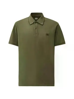 C.P. COMPANY Logo Polo Shirt - Green