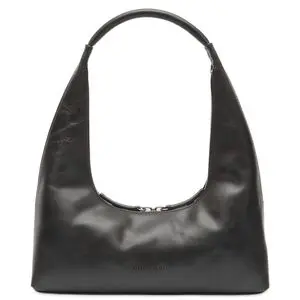MARGESHERWOOD Hobo Shoulder Bag - Black