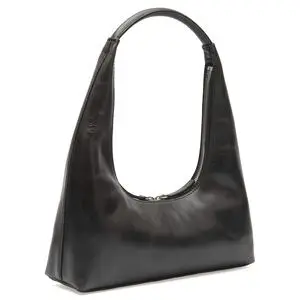 MARGESHERWOOD Hobo Shoulder Bag - Black