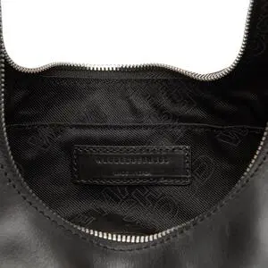MARGESHERWOOD Hobo Shoulder Bag - Black