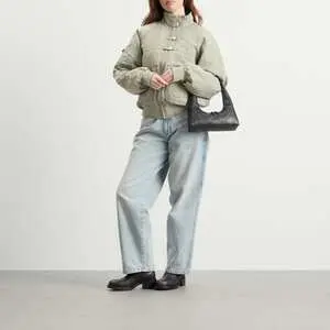 MARGESHERWOOD Hobo Shoulder Bag - Black