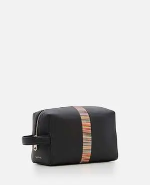 Paul Smith Hammered Leather Toiletry Bag