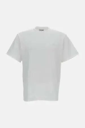 Lacoste Short-sleeved Shirt With Print - White