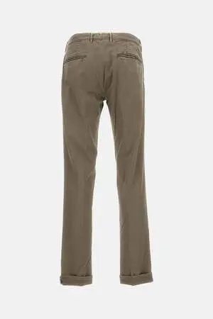 Incotex Slim-fit Cotton Trousers