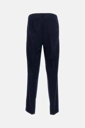 CELLAR DOOR Ezio Trousers With Elasticated Waist - Blu