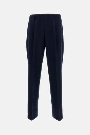 CELLAR DOOR Ezio Trousers With Elasticated Waist - Blue