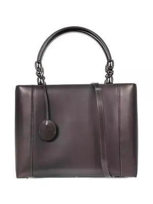 Dior 1999 Malice Two-way Leather Handbag - Grey