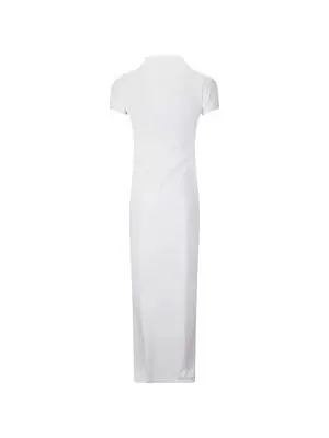 COURREGES Maxi T-shirt Dress - White