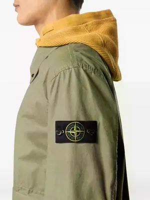 Stone Island Button-up Shirt Jacket