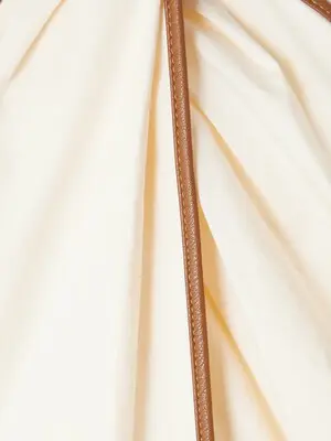 Johanna Ortiz Centro Del Cielo Halterneck Dress - Neutrals