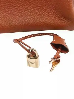 Hermès 2005 Clemence Birkin 35 Handbag - Brown