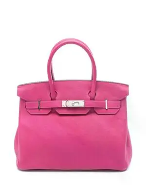 Hermès 2017 Togo Birkin 30 Handbag - Pink