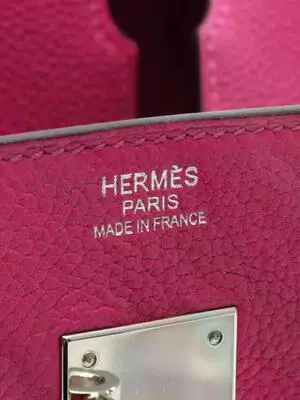 Hermès 2017 Togo Birkin 30 Handbag - Pink