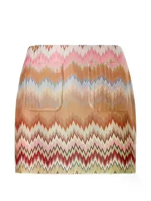 Missoni Chevron Pocket Skirt