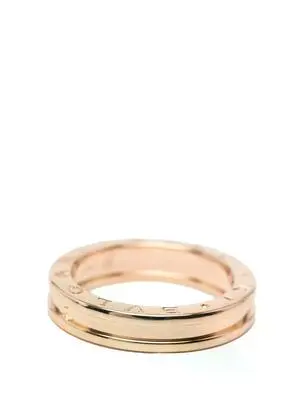 BVLGARI 2010-2025 18k Rose Gold B.zero1 One Band Ring - Pink