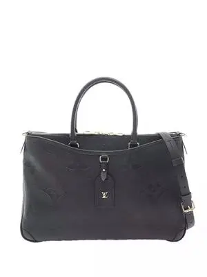 LOUIS VUITTON 2021-2025 Monogram Empreinte Trianon Mm Satchel - Black