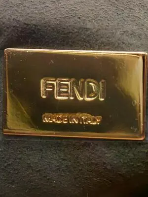 Fendi 2000-2010 Small Leather Ff Satchel