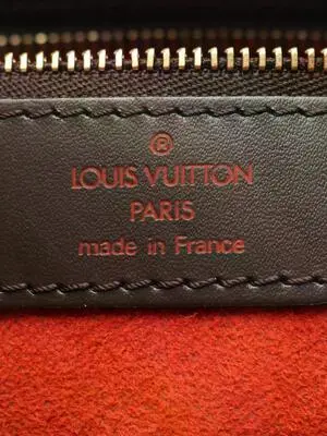 LOUIS VUITTON 2004 Damier Ebene Manosque Gm Tote