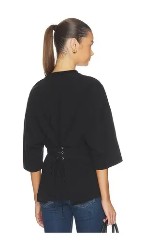 AGOLDE Ellery Tee Shirt - Black