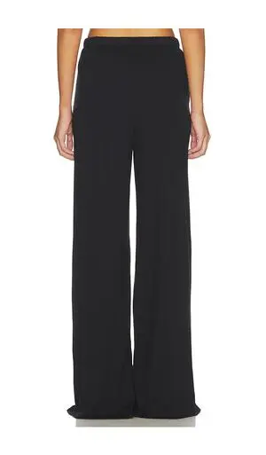 Enza Costa Supima Cotton Everywhere Pant - Black