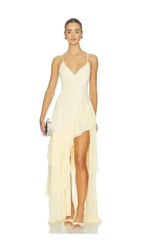 Lovers And Friends Asymmetrical Evening Dresses