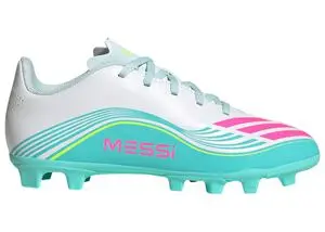 Adidas F50 Club Fg/mg Messi Aurora Radiante Pack - Cloud White/lucid Pink/flash Aqua