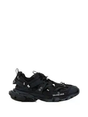Balenciaga Track Piercing Sneakers - Black