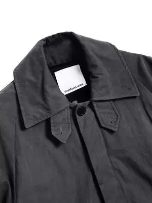 You Must Create Runner Button Trench Coat