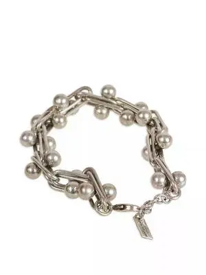 Silver Tone Bracelets For Men
