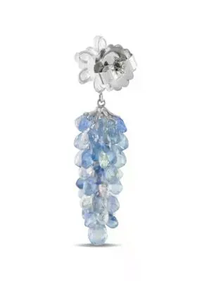 LB EXCLUSIVE Diamond And Sapphire Dangle Earrings