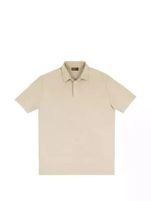 SLOWEAR Buttoned Polo Shirt - Neutrals