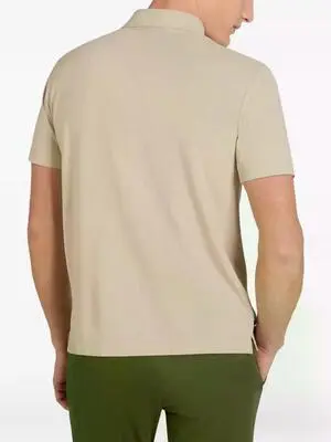 SLOWEAR Buttoned Polo Shirt - Neutrals