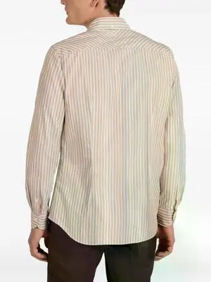SLOWEAR Striped Shirt - Neutrals