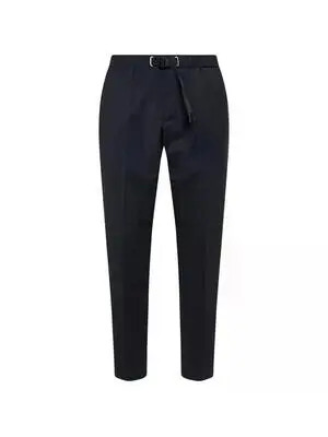 WHITE SAND Belted Trousers