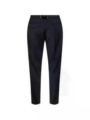 WHITE SAND Belted Trousers