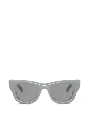 Ray-ban X Asap Rocky Wayfarer Square-frame Sunglasses - Grey