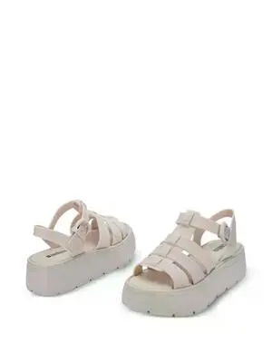 Melissa Platform Strap Sandals - Neutrals