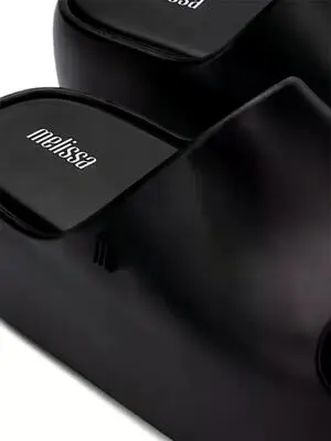Melissa Free Platform Slides - Black