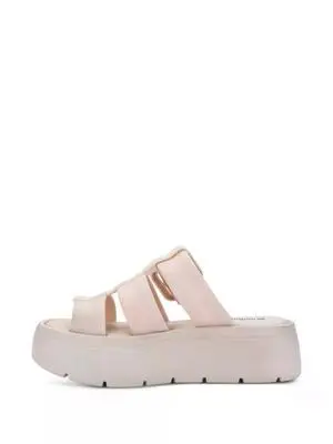 Melissa Platform Buckle Sandals - Neutrals