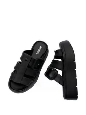 Melissa Platform Sandals - Black