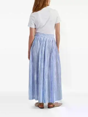 Chinti & Parker Striped Maxi Skirt