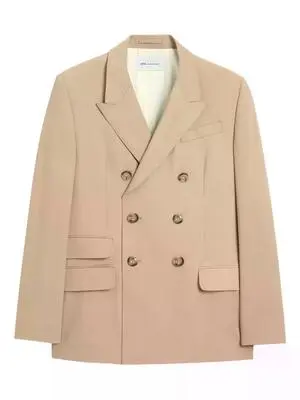 AMI Paris New Wool Double Breasted Straight Jacket