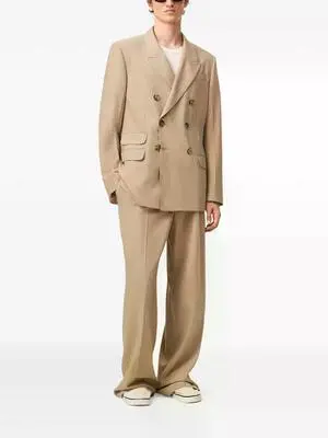 AMI Paris New Wool Double Breasted Straight Jacket