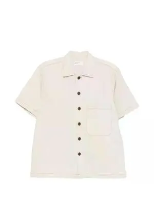 Universal Works Koko Pocket Buttoned Shirt - Neutrals