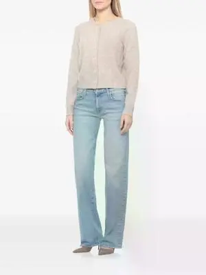 MOTHER Mid-rise Five-pocket Jeans - Blue