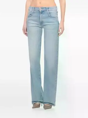 MOTHER Mid-rise Five-pocket Jeans - Blue