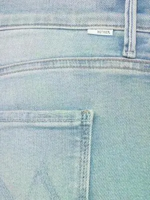 MOTHER Mid-rise Five-pocket Jeans - Blue