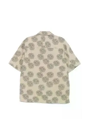 Nn07 Ole Floral Shirt - Neutrals