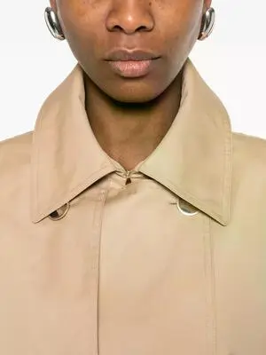TWINSET Double-breasted Belted Trench Coat
