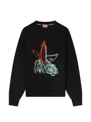 Kenzo X Futura 2000 Graphic-print Sweatshirt